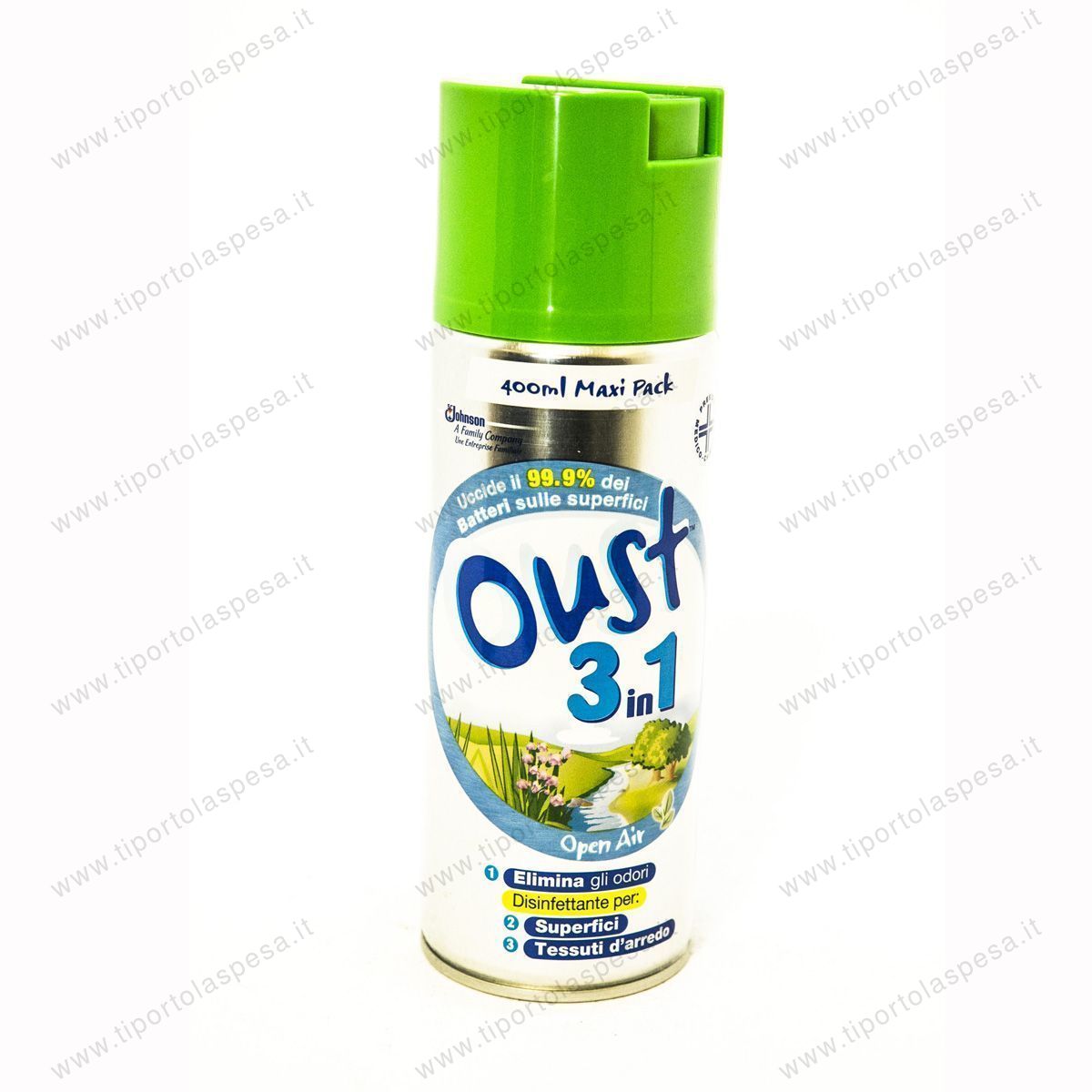 Deodorante e disinfettante 3 in 1 Oust - www.tiportolaspesa.it