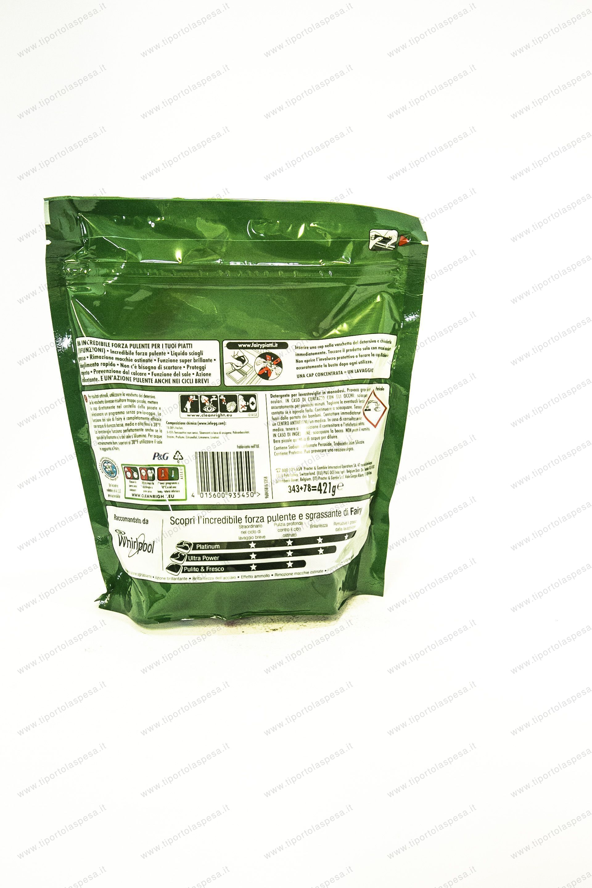 Fairy ultra power lavastoviglie - www.tiportolaspesa.it
