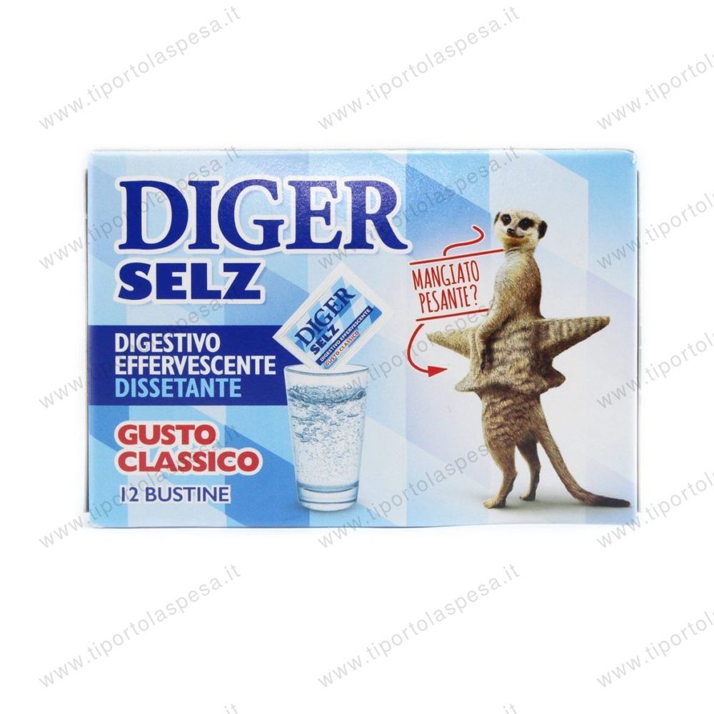Digestivo bustine Diger Selz - www.tiportolaspesa.it
