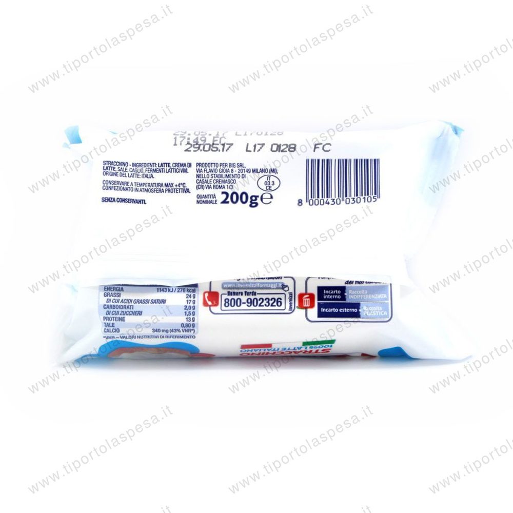 Stracchino Invernizzi invernizzina gr.200 - www.tiportolaspesa.it