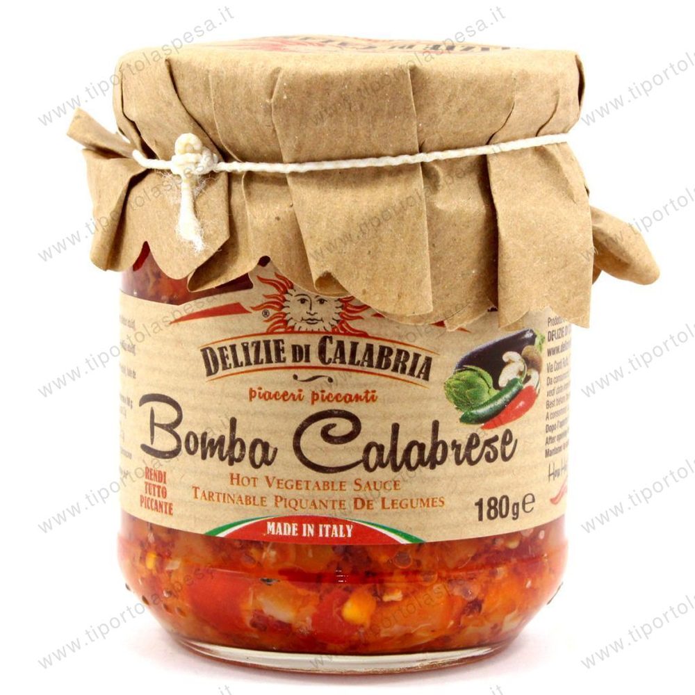 Bomba calabrese Delizie di Calabria gr.180 - www.tiportolaspesa.it