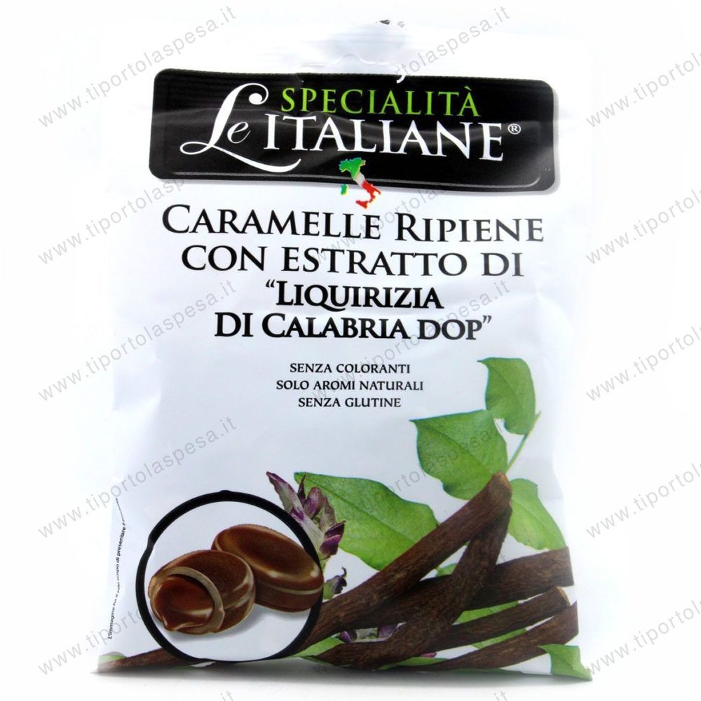 Caramelle ripiene liquirizia Calabria dop Serra gr.100 - www ...