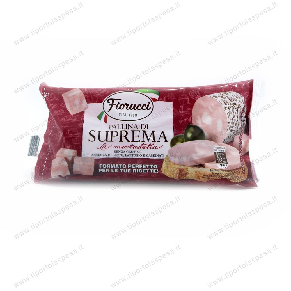 Mortadella suprema Fiorucci gr.275 - www.tiportolaspesa.it
