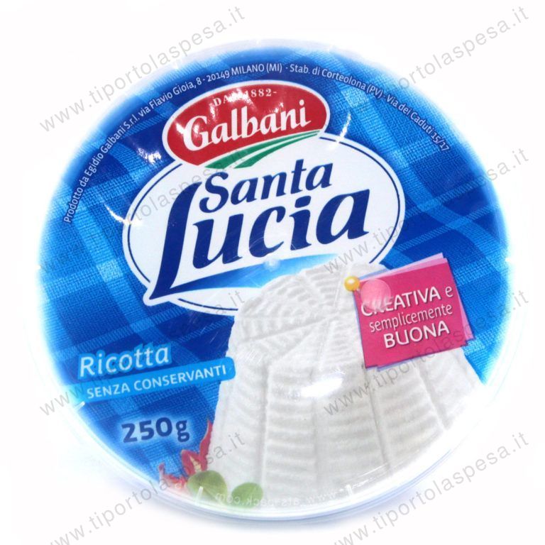 Ricotta Santa Lucia Galbani gr.250 - www.tiportolaspesa.it