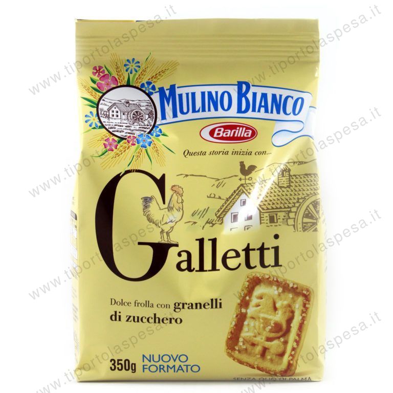 Biscotti Galletti Mulino bianco Barilla gr.350 - www.tiportolaspesa.it