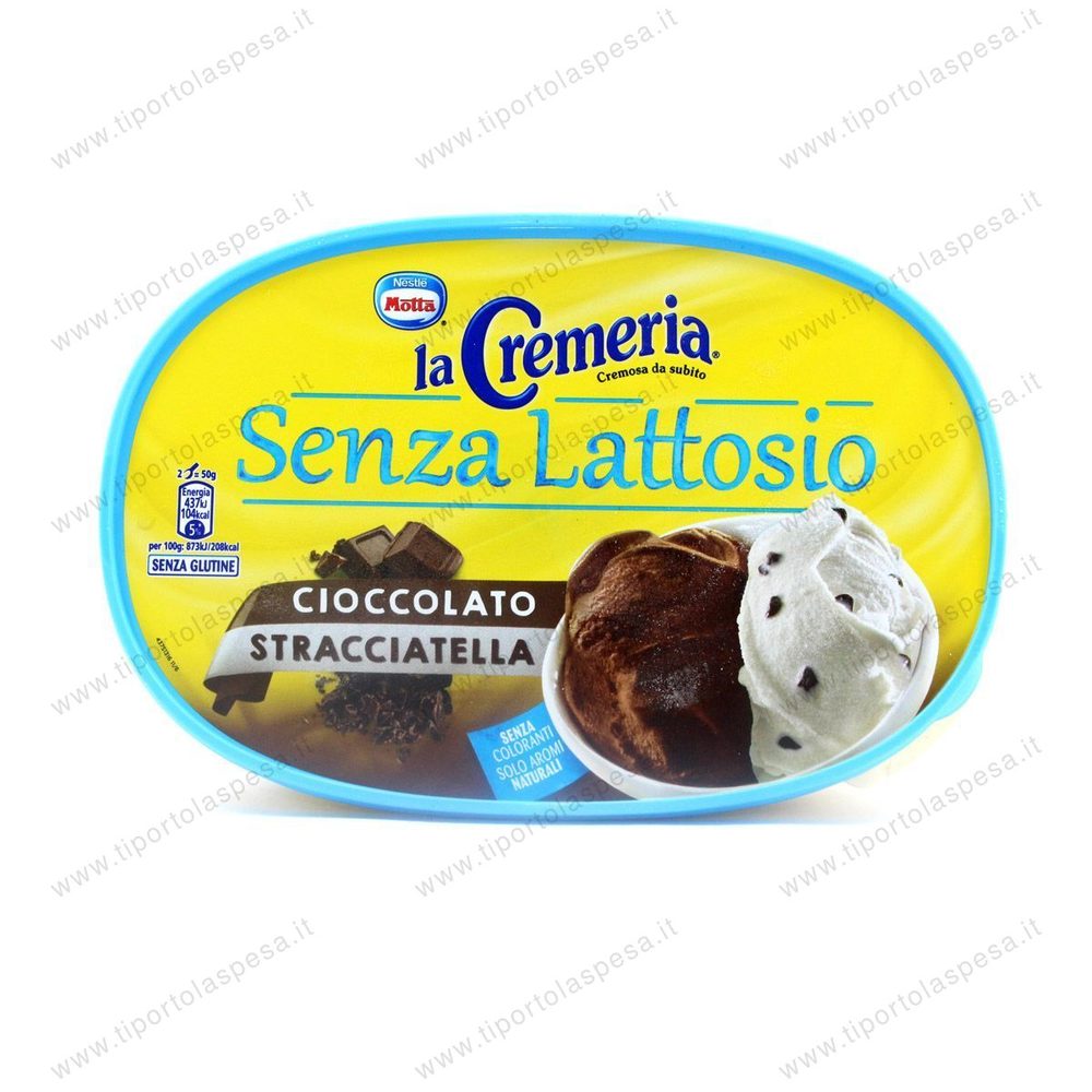 Vaschetta gelato La Cremeria Motta cioccolato stracciatella gr.500 ...