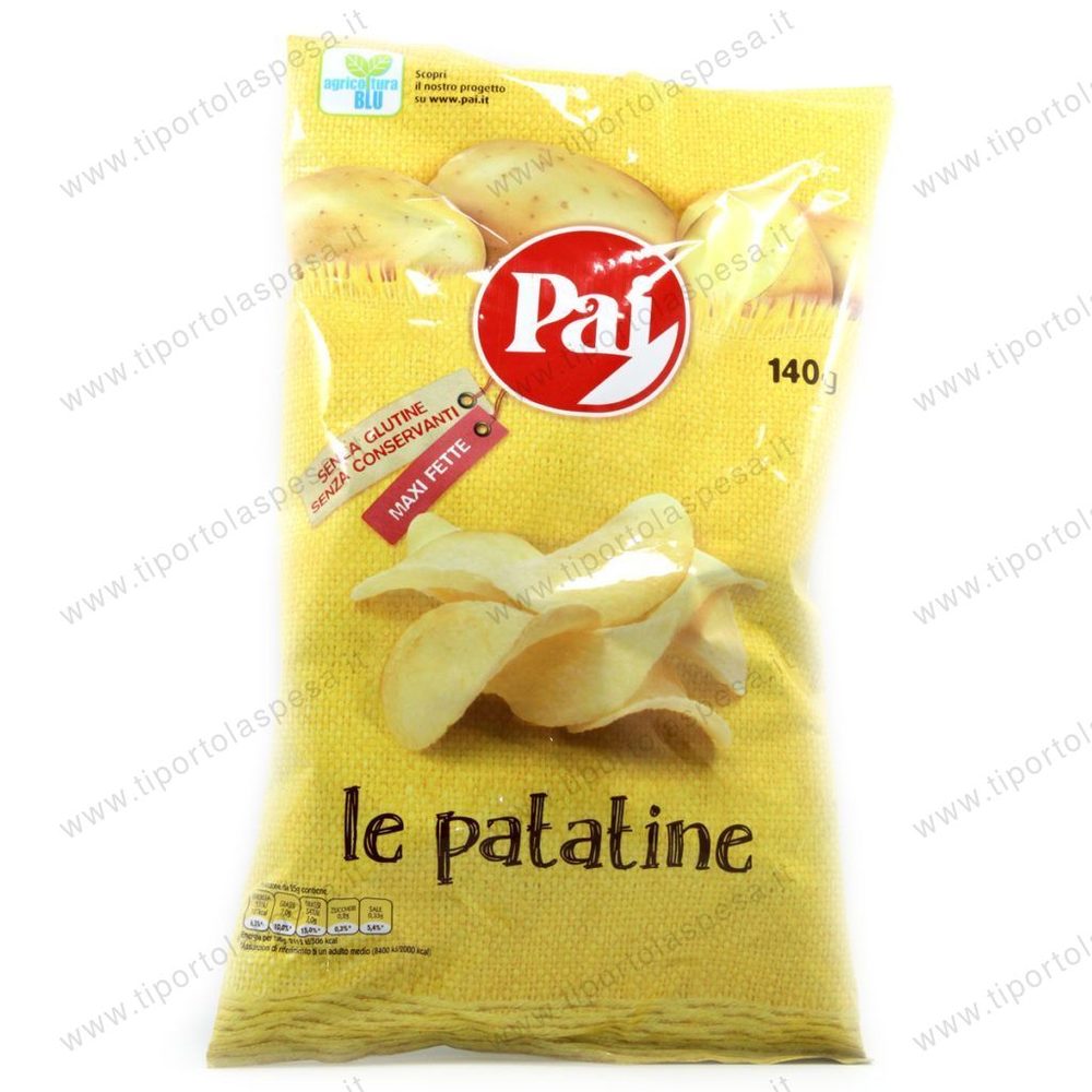 Patatina Pai oro Le patatine gr.140 - www.tiportolaspesa.it