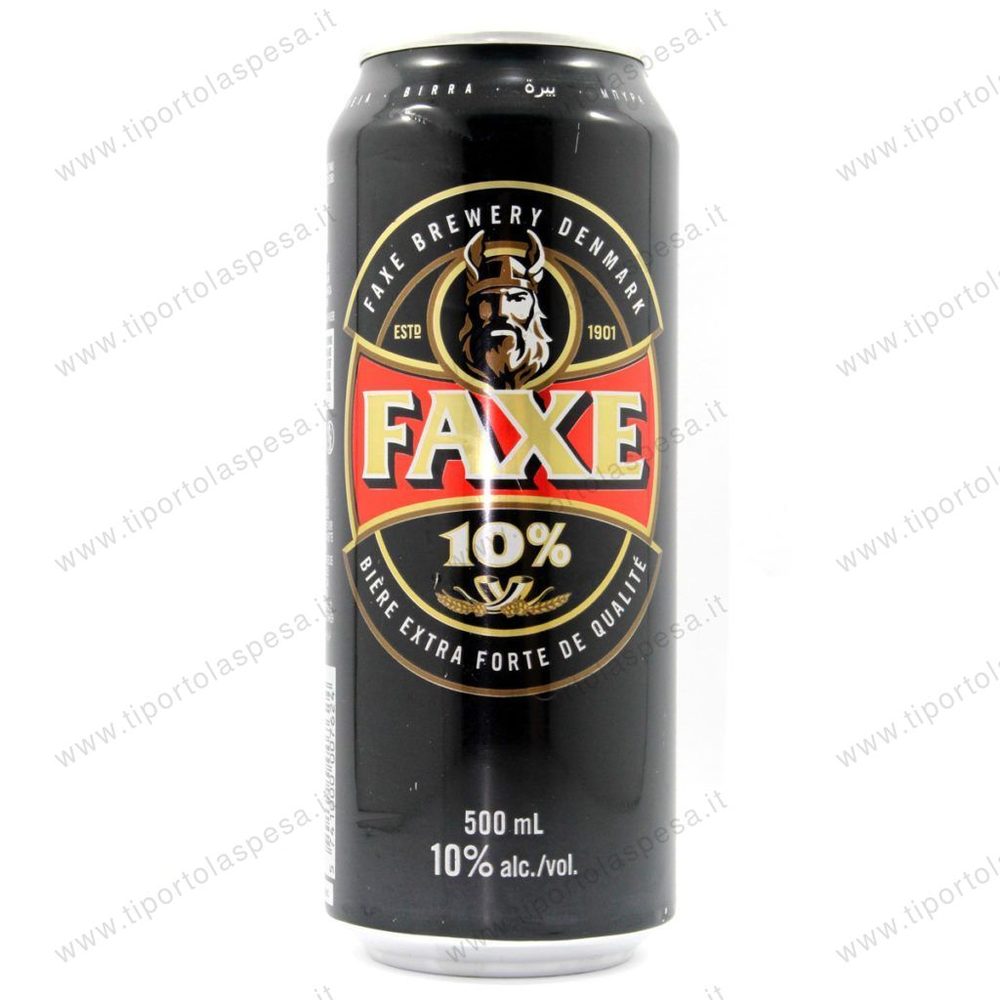 Birra lattina Faxe extra forte cl.50 - www.tiportolaspesa.it