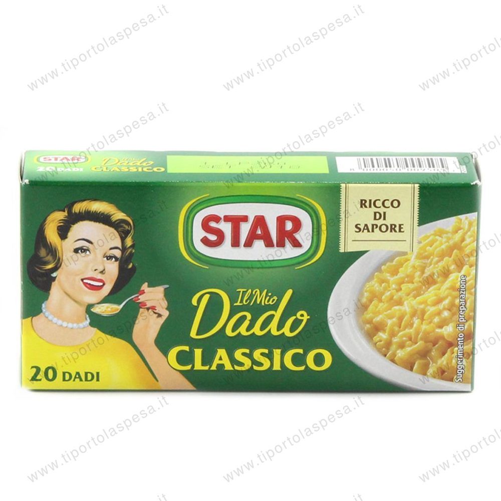 Dadi Star classico x 20 - www.tiportolaspesa.it