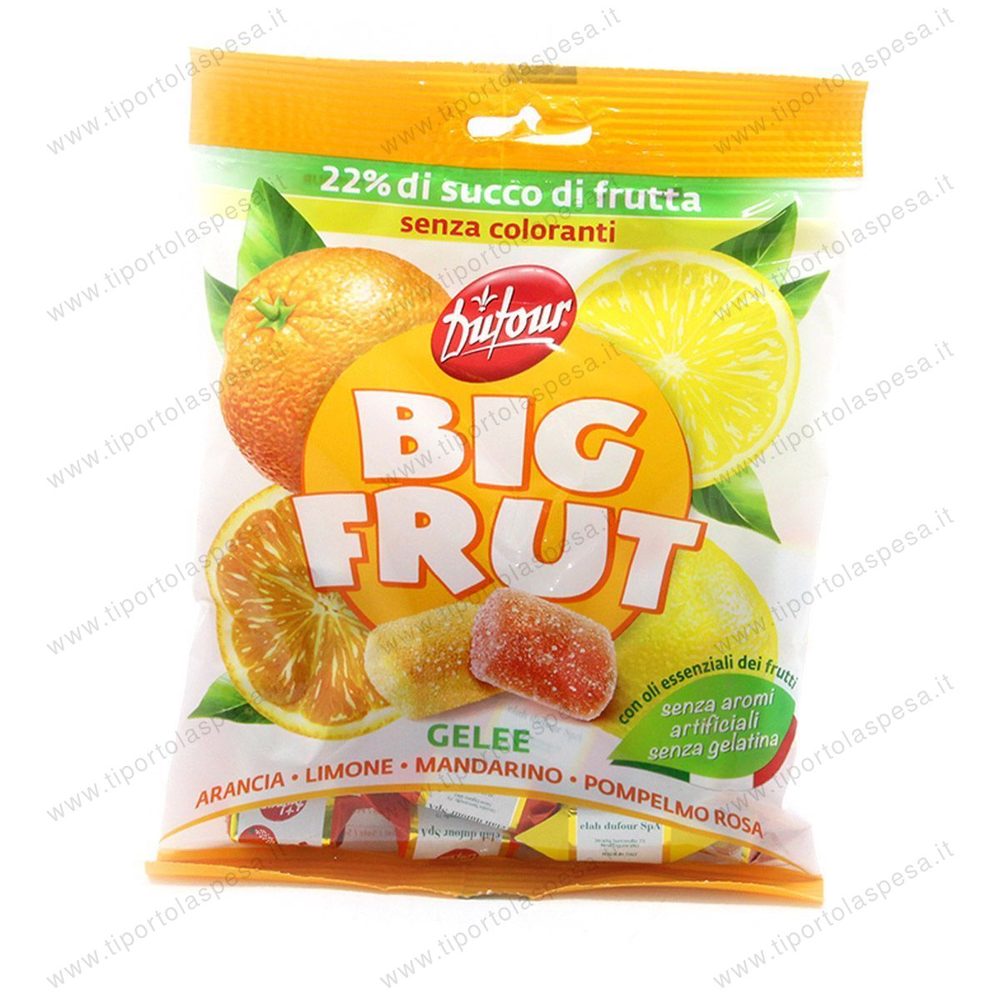 Caramelle Big Frut Agrumi Dufour - www.tiportolaspesa.it