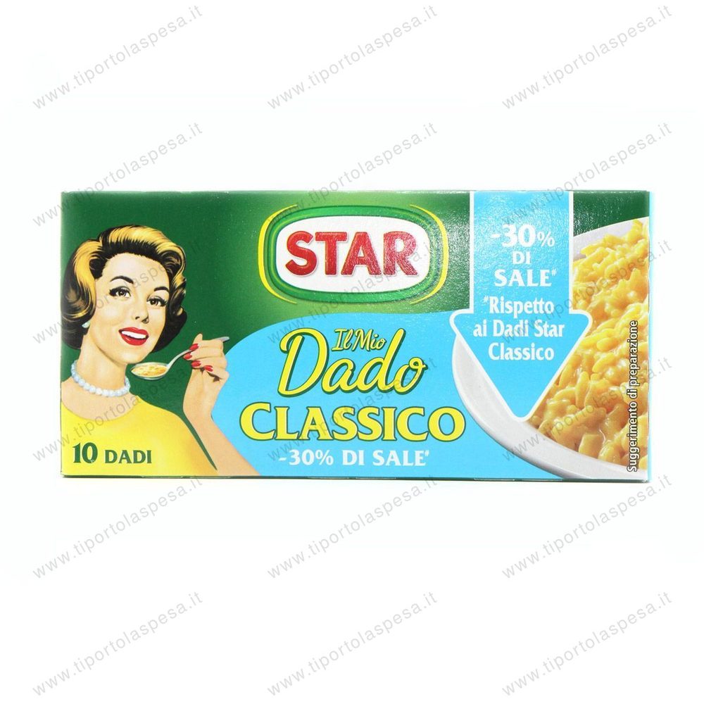 Dadi star classico -30% sale x 10 - www.tiportolaspesa.it