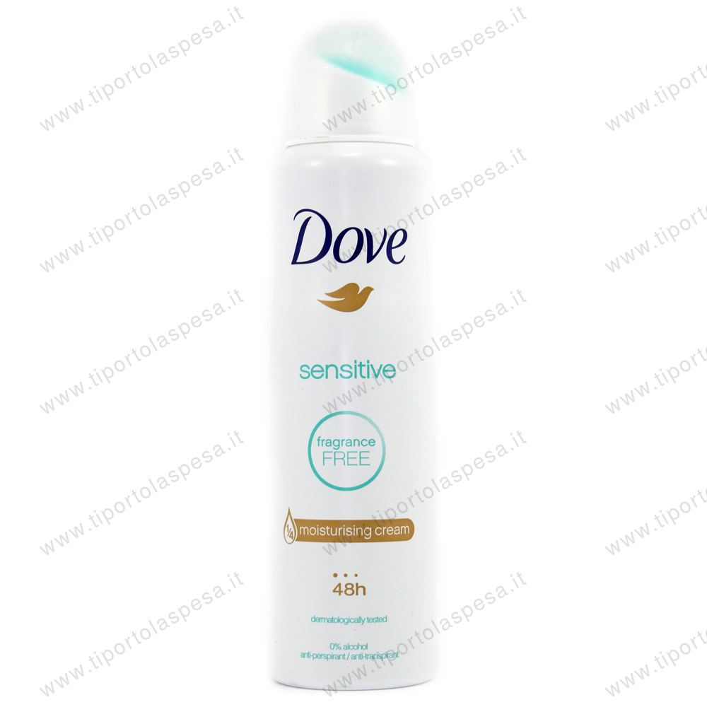 Deodorante spray sensitive Dove ml.150 - www.tiportolaspesa.it