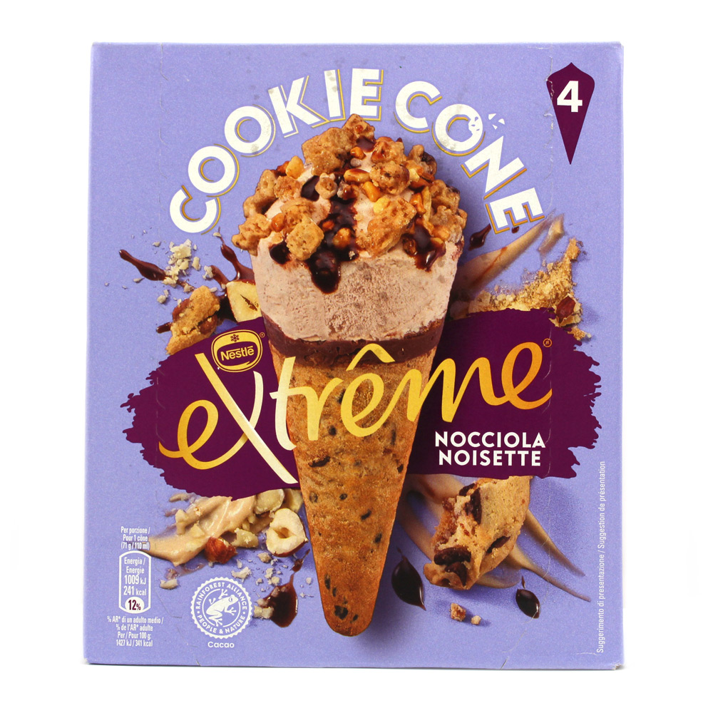 Gelato cono Motta Extreme alla nocciola x 4 gr.284 - www.tiportolaspesa.it