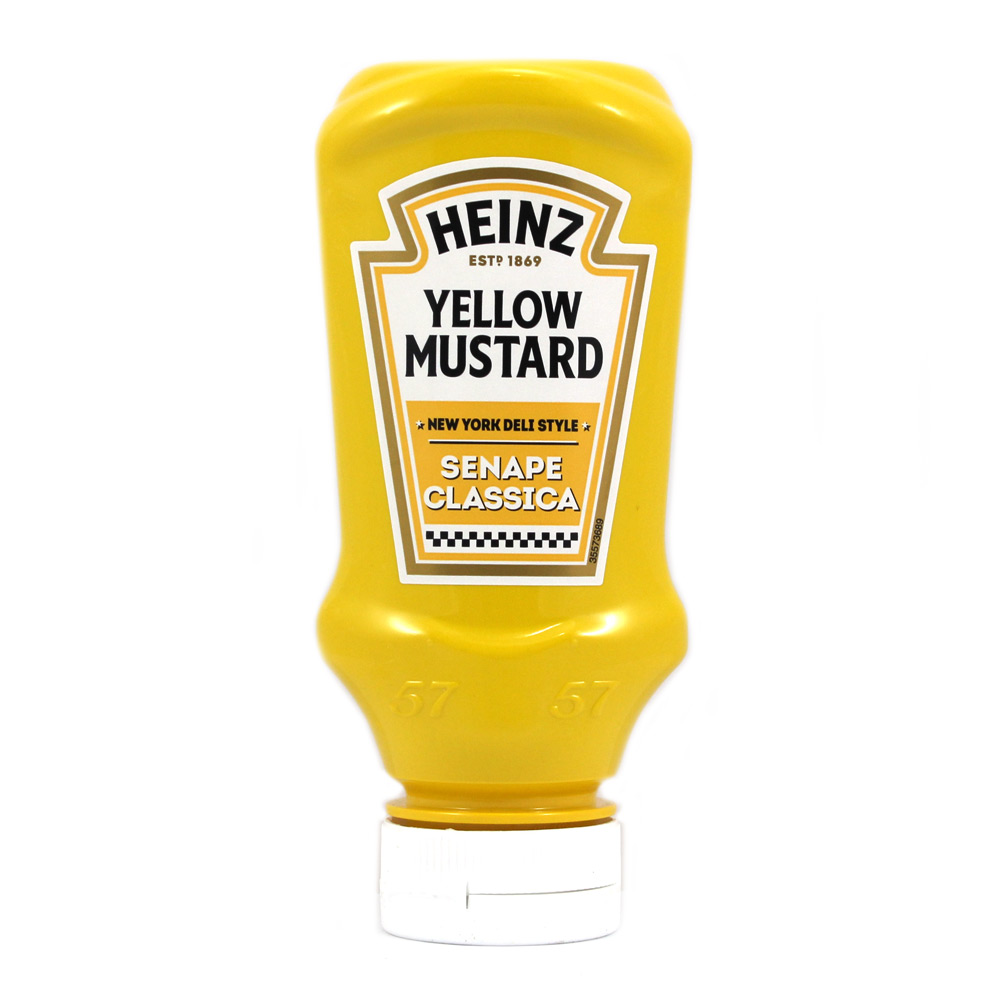 Senape yellow mustard Heinz gr.240 - www.tiportolaspesa.it