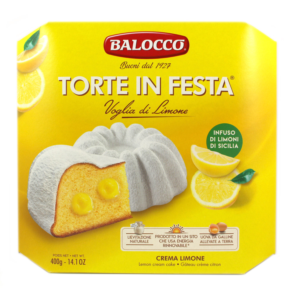 Torta Torte in Festa al limone Balocco gr.400 - www.tiportolaspesa.it