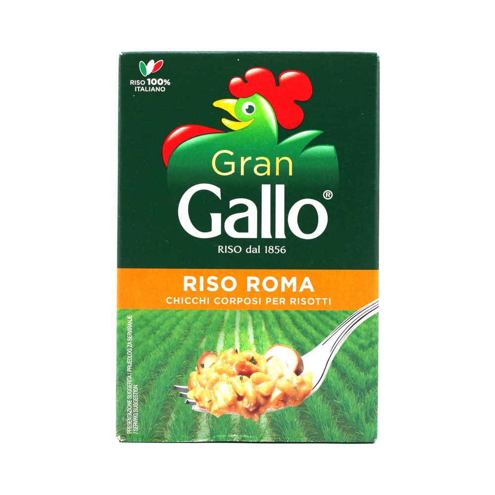 Riso Gallo Roma 100% italiano gr.500 - www.tiportolaspesa.it